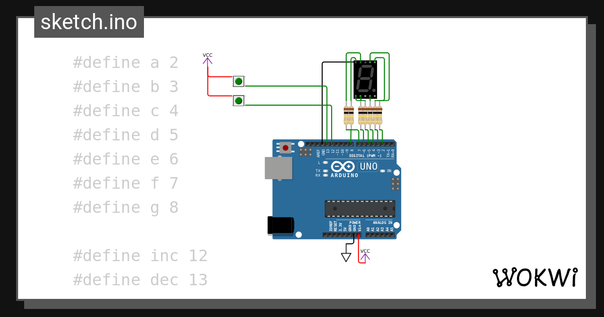 Incdec Wokwi Esp32 Stm32 Arduino Simulator