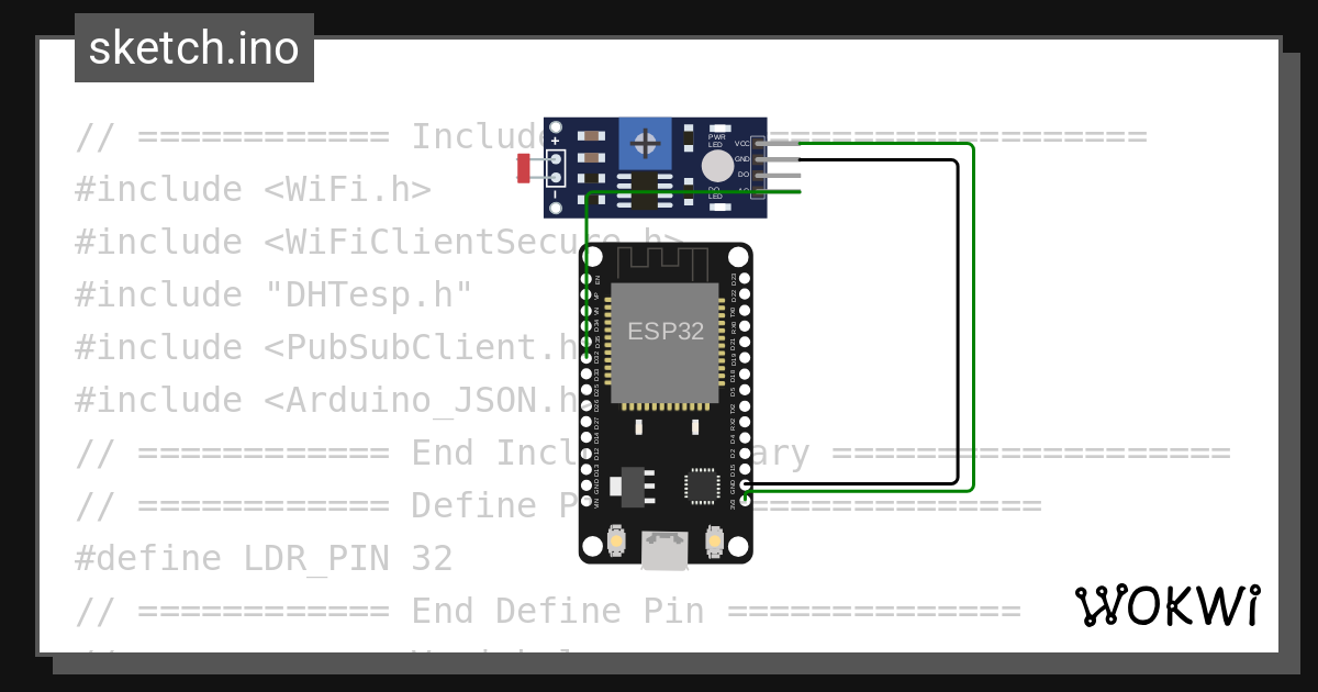 Tugas Mentoring 71 Wokwi Esp32 Stm32 Arduino Simulator