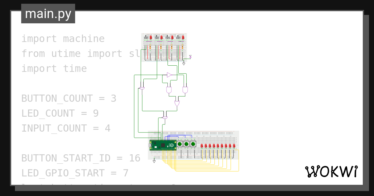 Deci Project Wokwi Esp32 Stm32 Arduino Simulator 