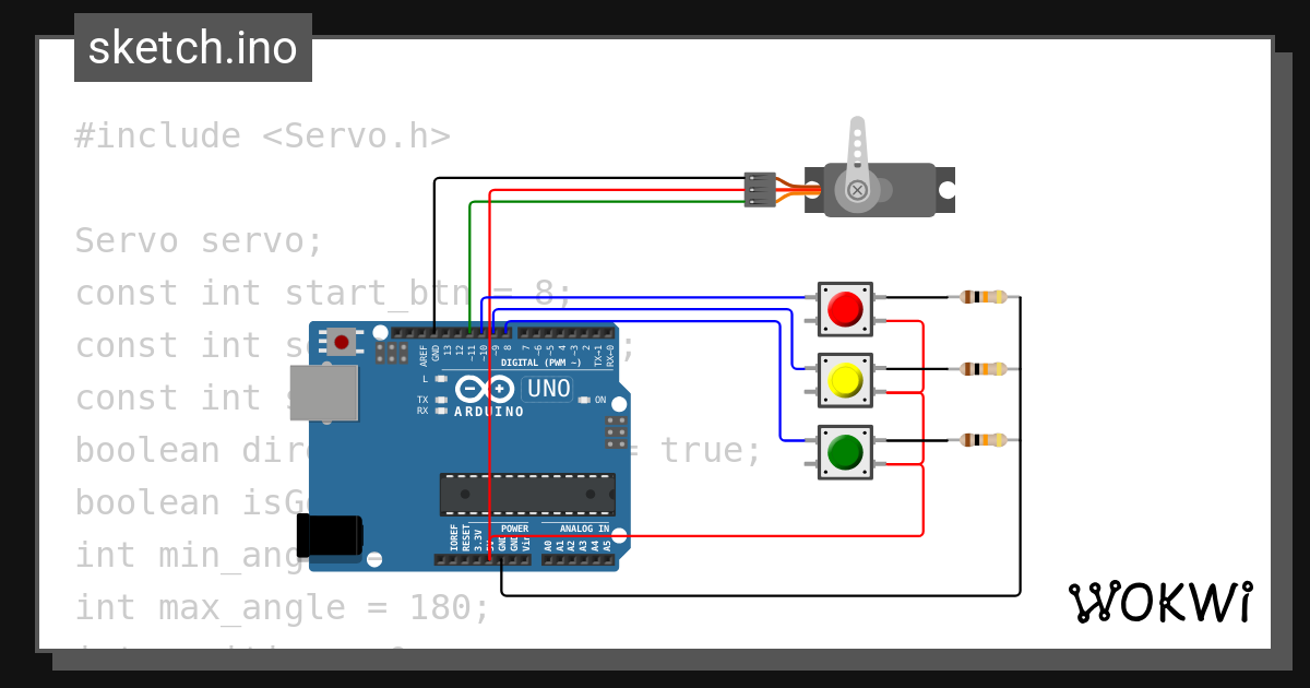 Servo With Switch Wokwi Esp32 Stm32 Arduino Simulator 1915