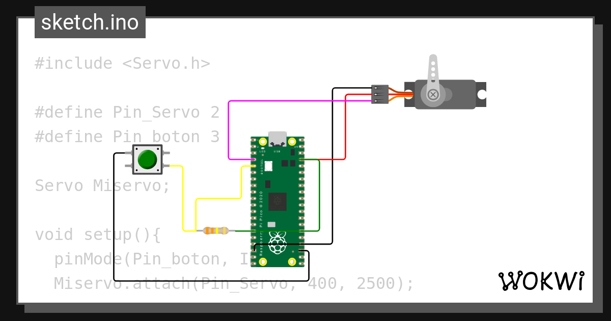 Rasservo Wokwi Esp32 Stm32 Arduino Simulator