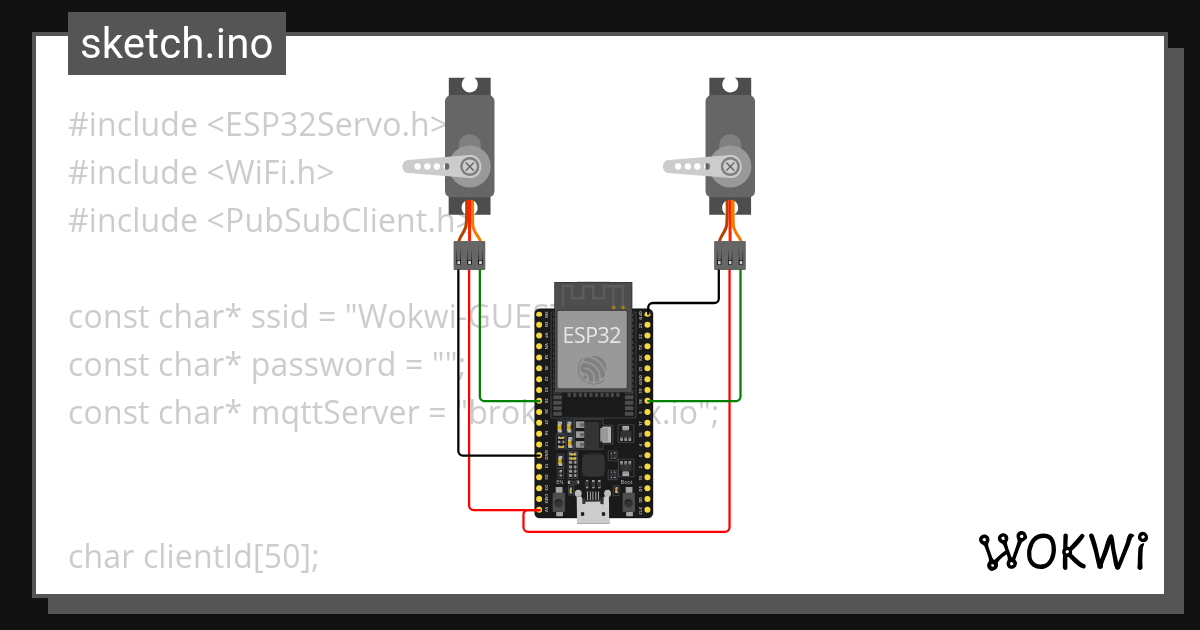 Algo raroLimpia - Wokwi ESP32, STM32, Arduino Simulator