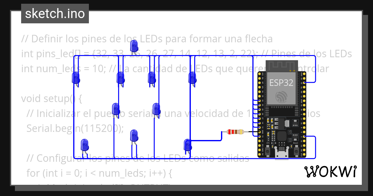 tentagrama - Wokwi ESP32, STM32, Arduino Simulator