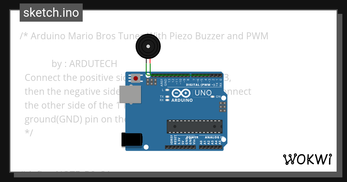 MARIO - Wokwi ESP32, STM32, Arduino Simulator