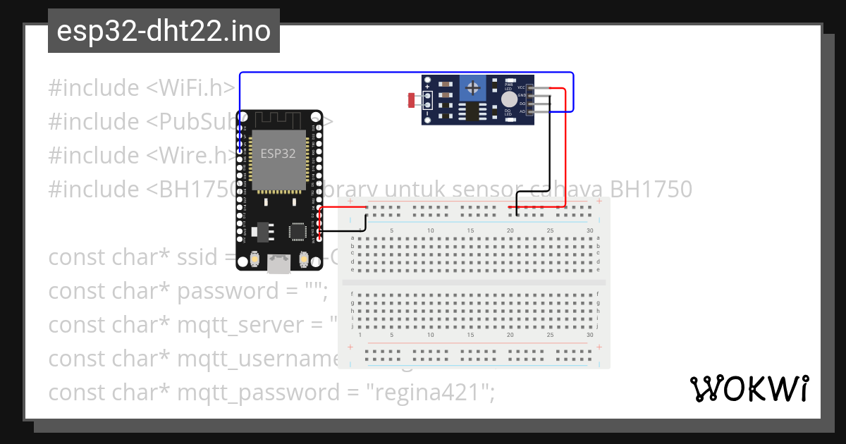 P13Mentoring B - Wokwi ESP32, STM32, Arduino Simulator