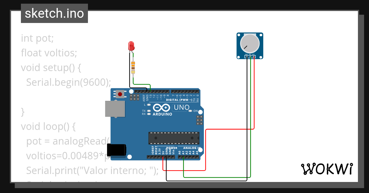 Ejercicio 7.6.2 - Wokwi ESP32, STM32, Arduino Simulator