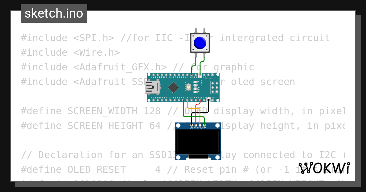 Jumping Dino Fin Wokwi Esp32 Stm32 Arduino Simulator