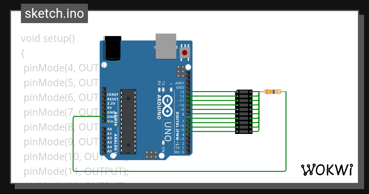 Sinalizador De Nível Wokwi Esp32 Stm32 Arduino Simulator