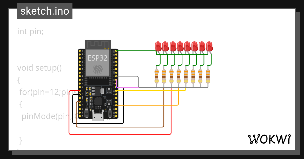 Proyecto Carrofantastico Wokwi Esp32 Stm32 Arduino Simulator 2187