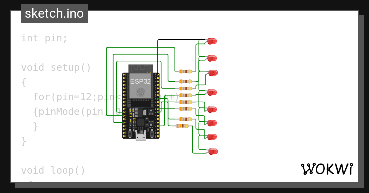 Tarea Muchos Led Axel Copy Wokwi Esp32 Stm32 Arduino Simulator 1034