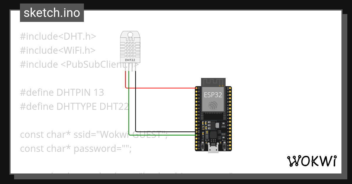 01-dht - Wokwi ESP32, STM32, Arduino Simulator