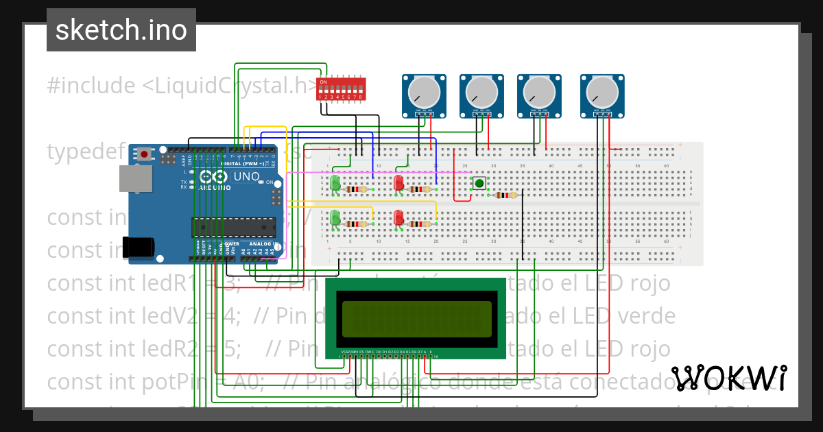 proyecto - Wokwi ESP32, STM32, Arduino Simulator