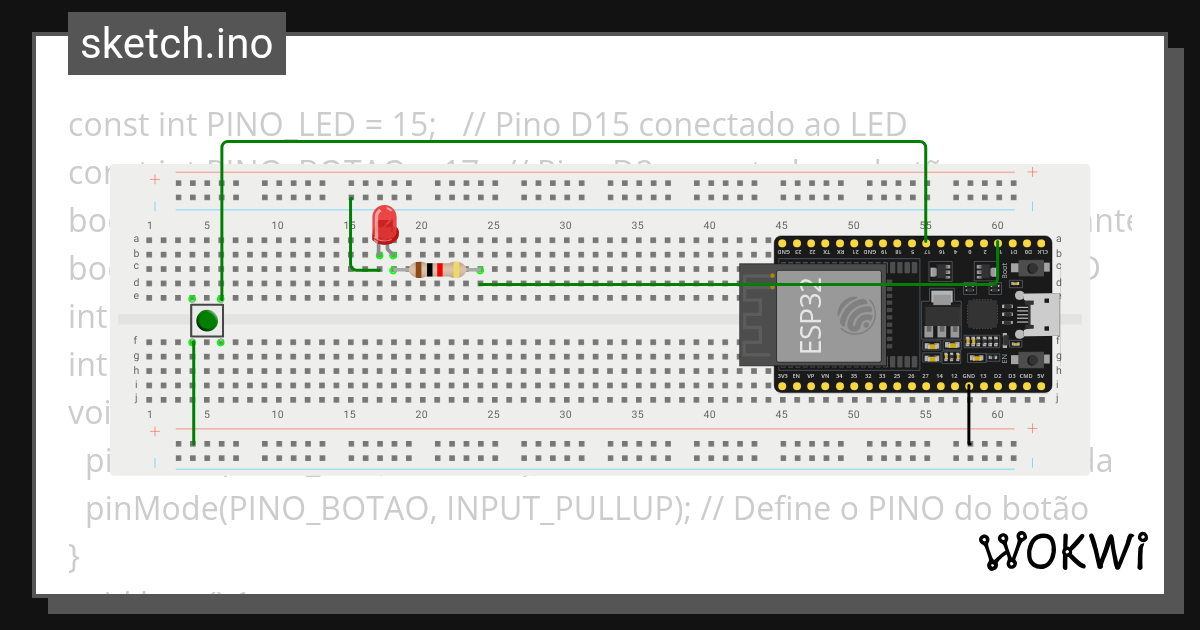 codigo do leD Copy (3) - Wokwi ESP32, STM32, Arduino Simulator