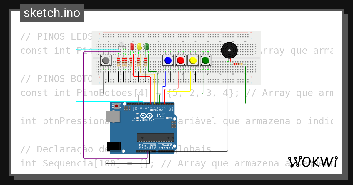 Genius Projetofinal Natalli Wokwi Esp32 Stm32 Arduino Simulator 