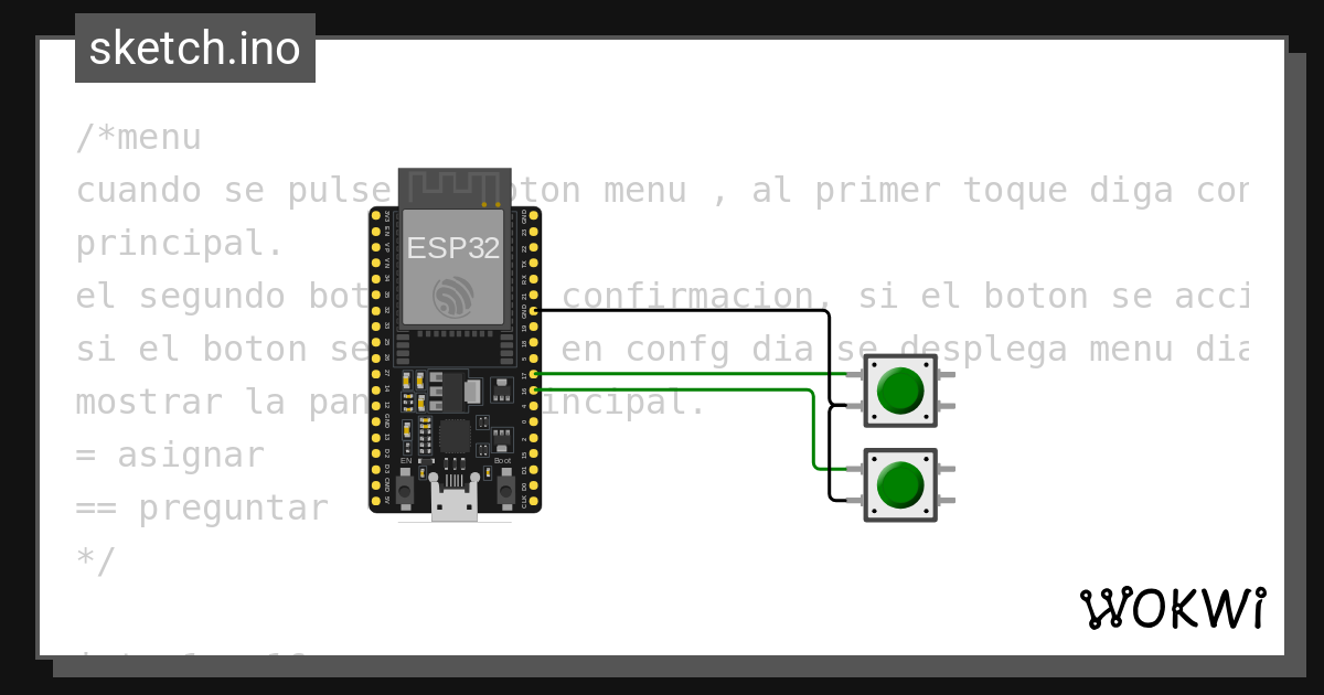 Prueba Menu Wokwi Esp32 Stm32 Arduino Simulator 3941