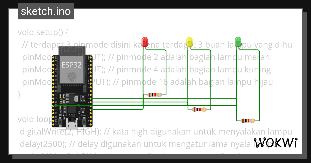 Wokwi - Online ESP32, STM32, Arduino Simulator