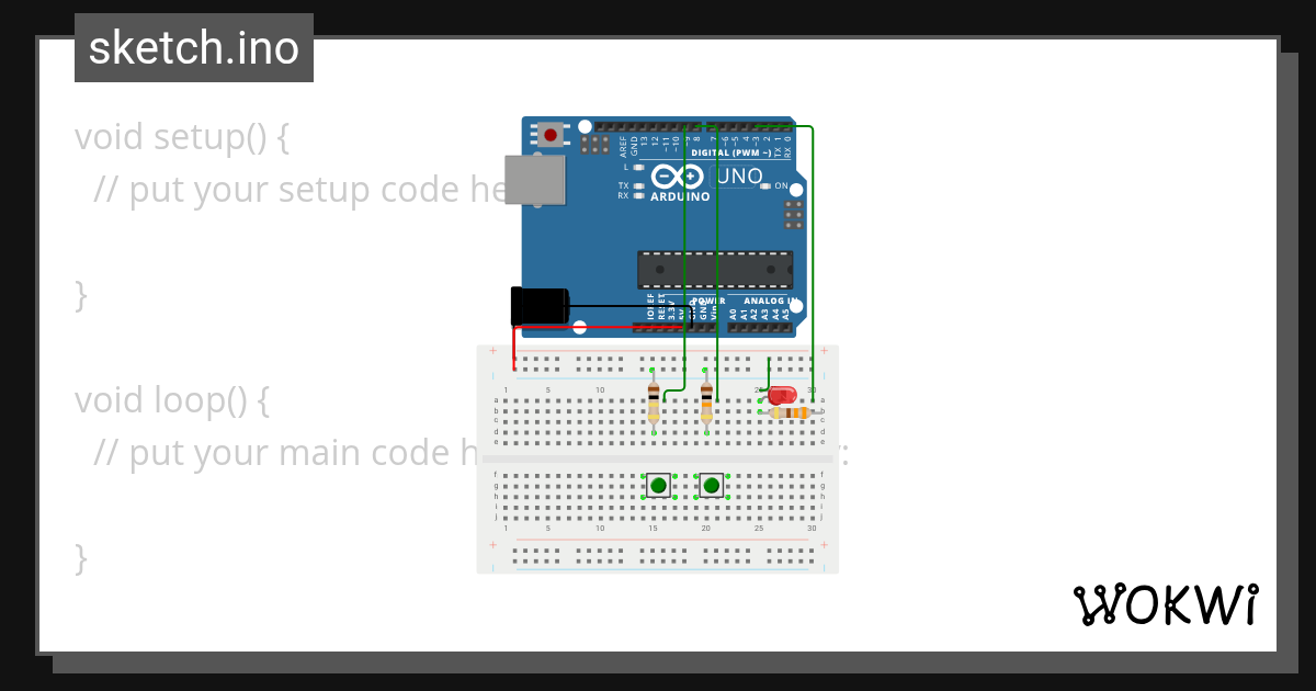MALIGRO_EXPERIMENT 2 - Wokwi ESP32, STM32, Arduino Simulator