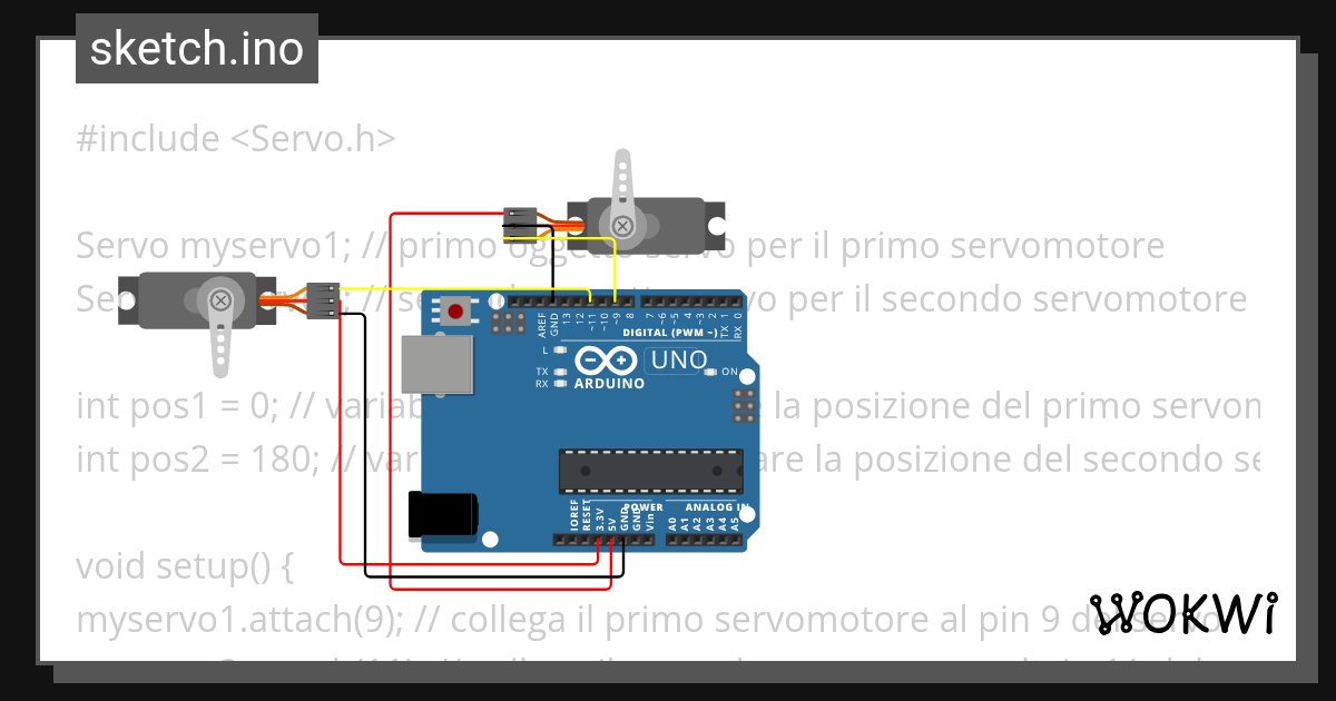 servo - Wokwi ESP32, STM32, Arduino Simulator