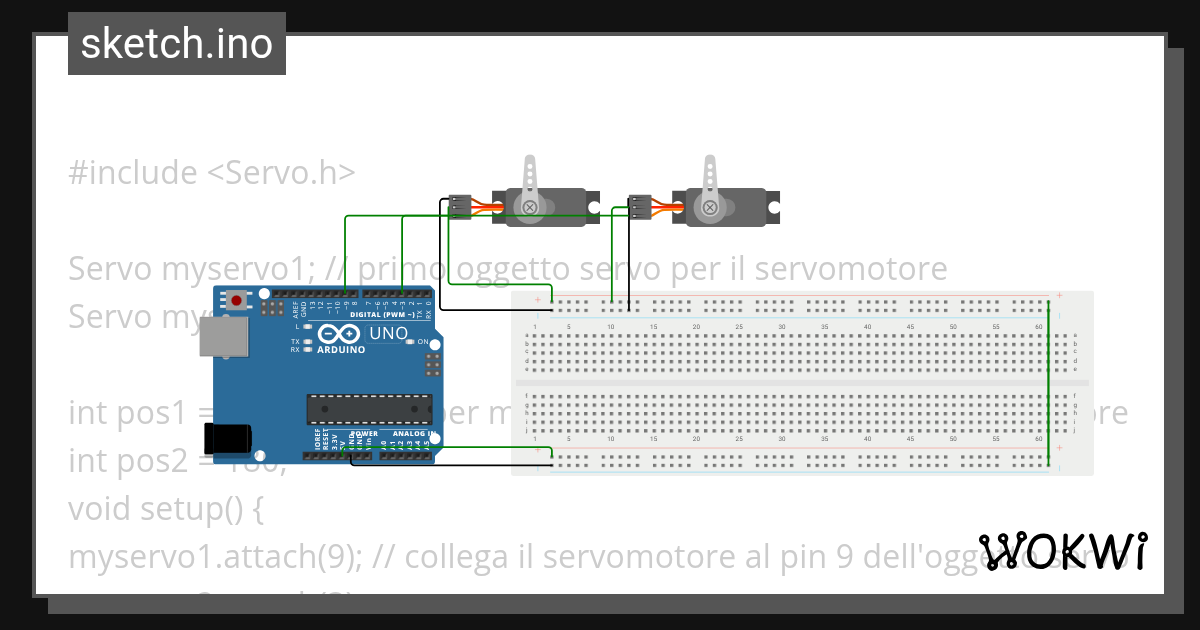 servo - Wokwi ESP32, STM32, Arduino Simulator