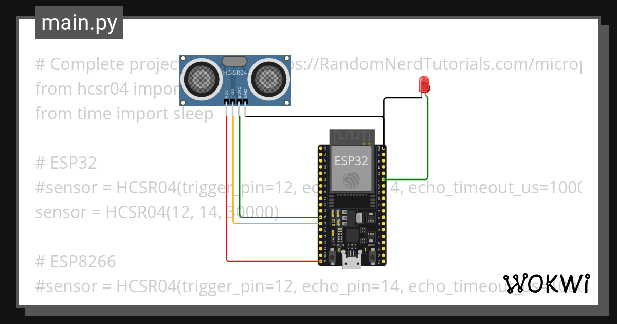 ulrason_24 Copy - Wokwi ESP32, STM32, Arduino Simulator ulrason_24 Copy - Wokwi ESP32, STM32, Arduino Simulator