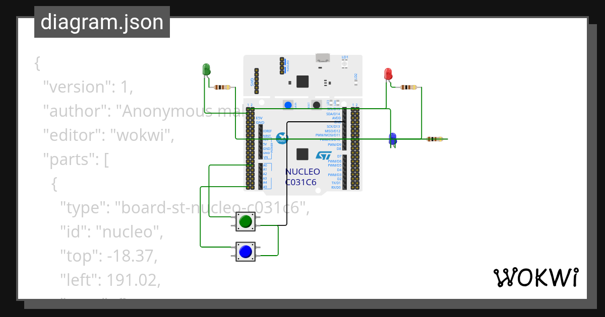s/w 2 pin - Wokwi ESP32, STM32, Arduino Simulator
