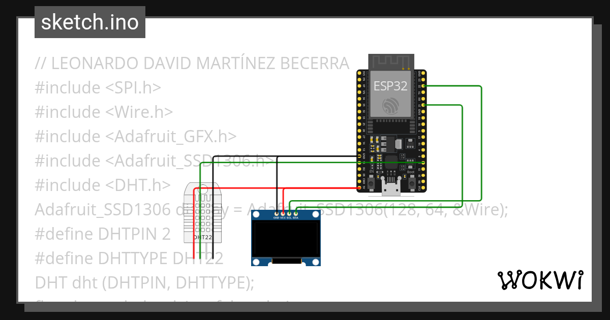 DHT - Wokwi ESP32, STM32, Arduino Simulator