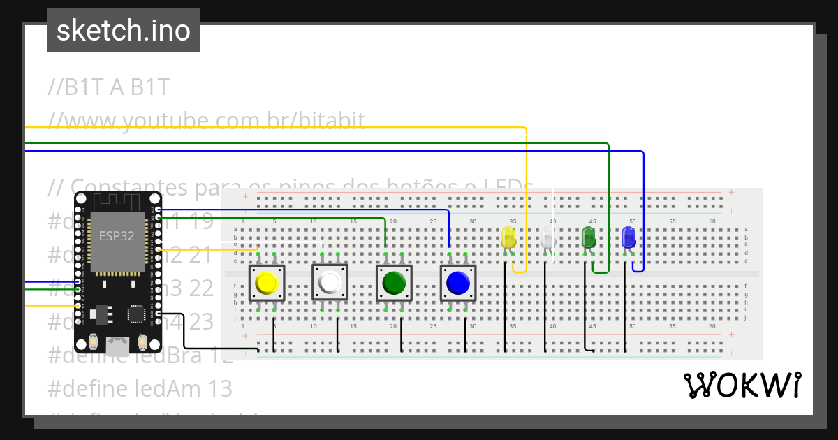 Wokwi - Online ESP32, STM32, Arduino Simulator