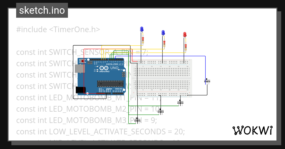 CD Practica 2 Punto 2 - Wokwi ESP32, STM32, Arduino Simulator