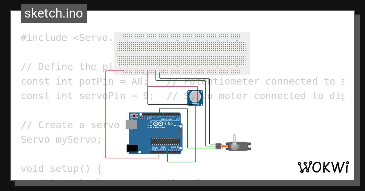 Controlling Servo Motorprabhayan Wokwi Esp32 Stm32 Arduino Simulator 4785