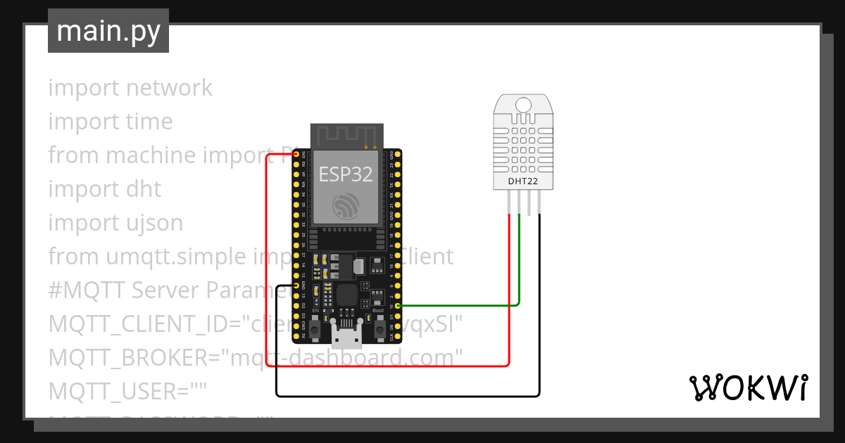 mqtt - Wokwi ESP32, STM32, Arduino Simulator