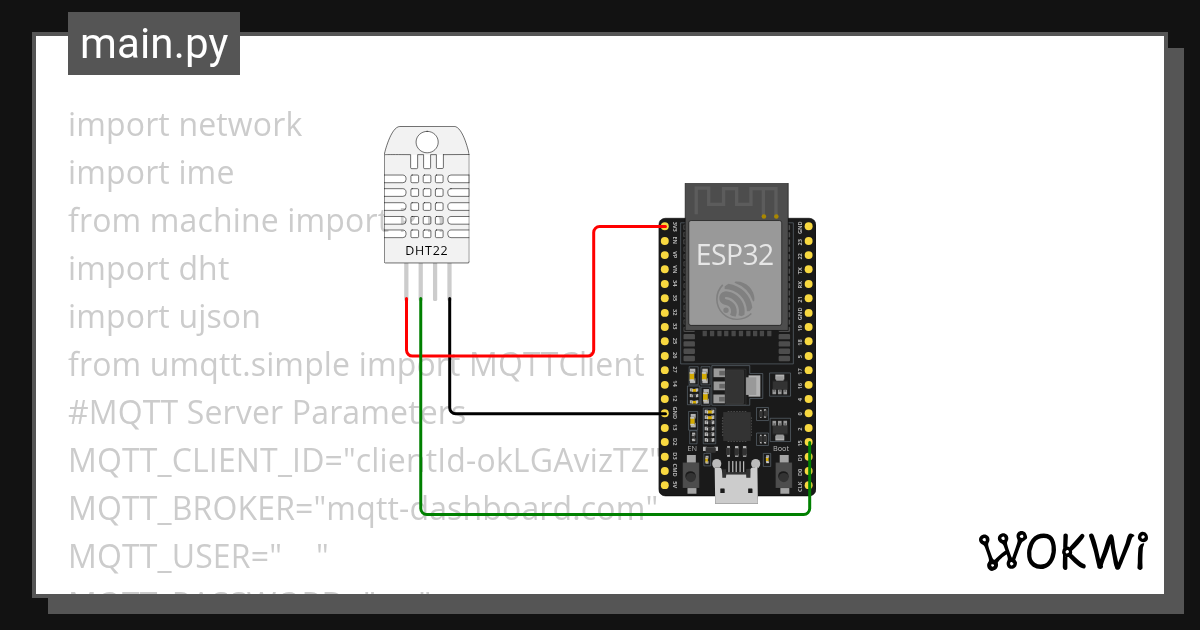 mqtt - Wokwi ESP32, STM32, Arduino Simulator