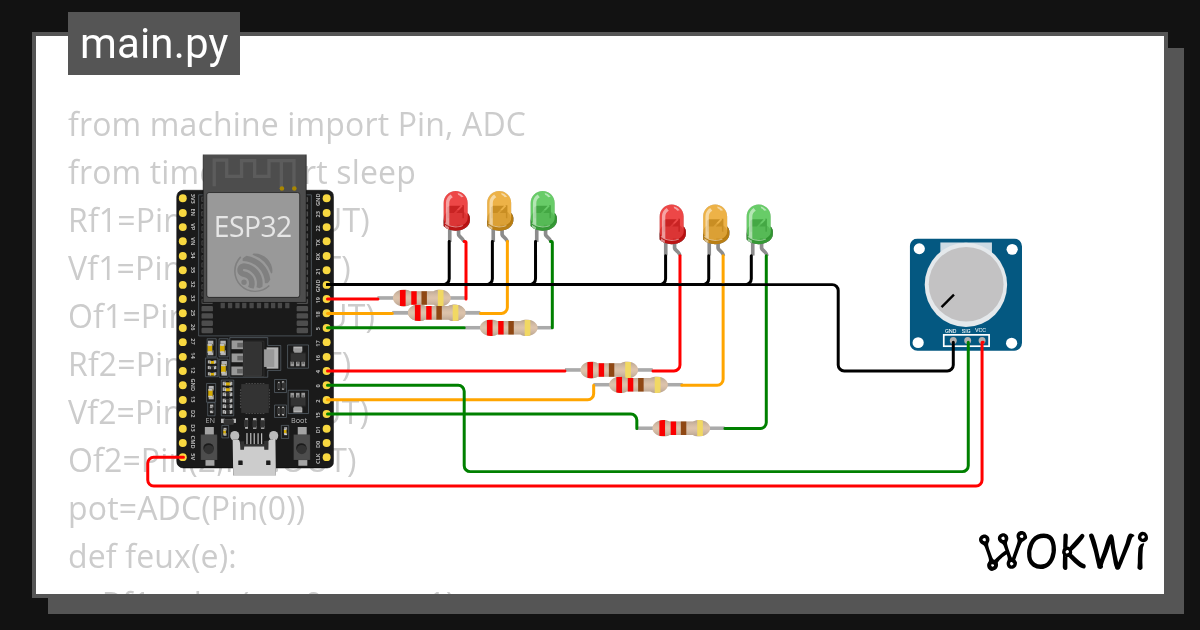 Wokwi - Online ESP32, STM32, Arduino Simulator