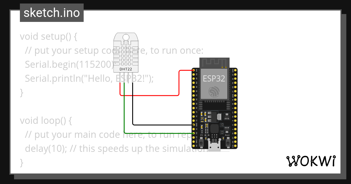 Espdht11 Wokwi Esp32 Stm32 Arduino Simulator 