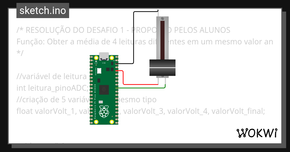 DESAFIO_1 - Wokwi ESP32, STM32, Arduino Simulator