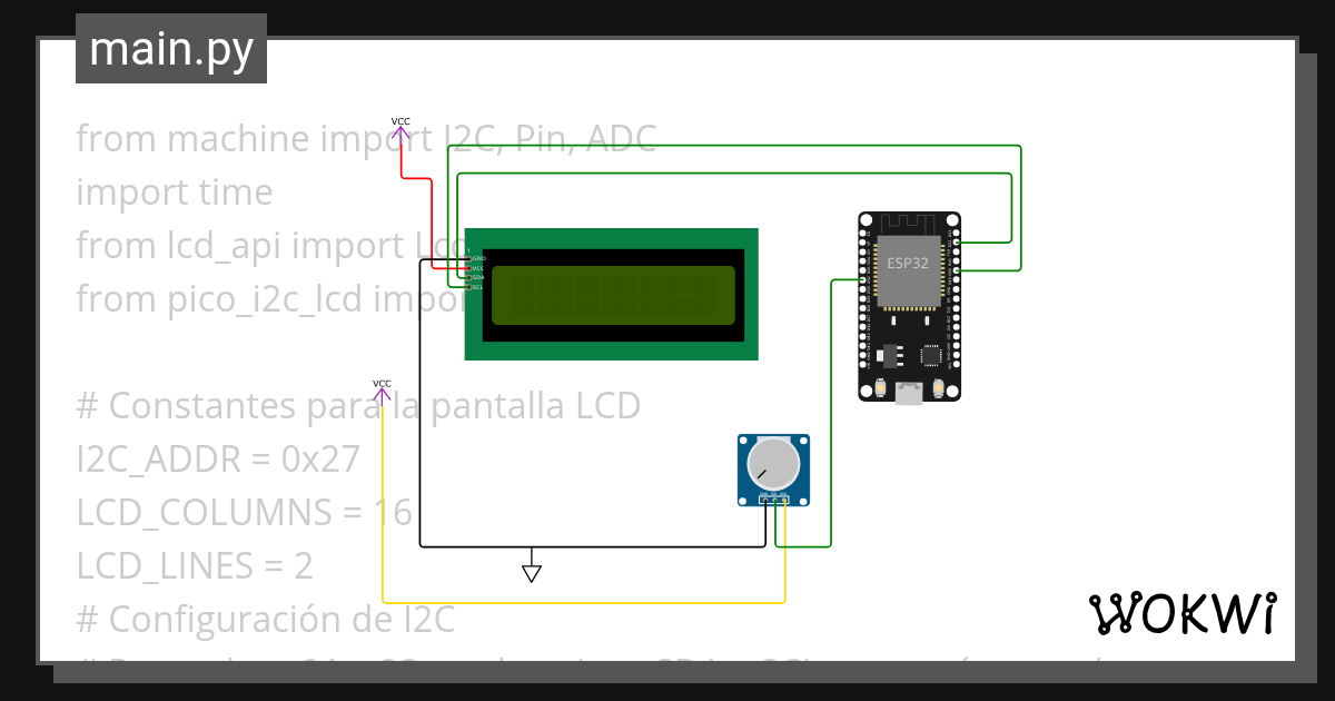 VOLTIMETRO IJ Copy - Wokwi ESP32, STM32, Arduino Simulator