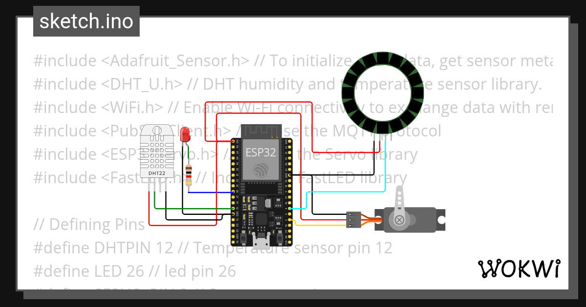 Project Mqtt 2 Wokwi Esp32 Stm32 Arduino Simulator
