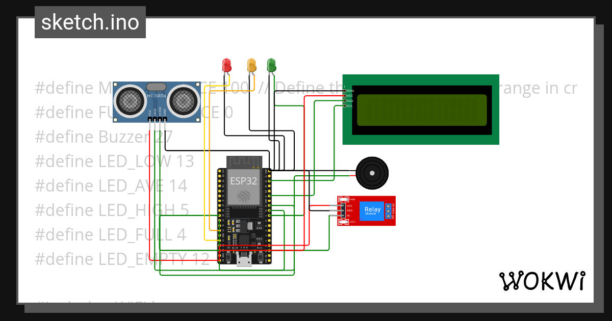 Leach Feed Hopper Level Monitoring Copy - Wokwi ESP32, STM32, Arduino Simulator