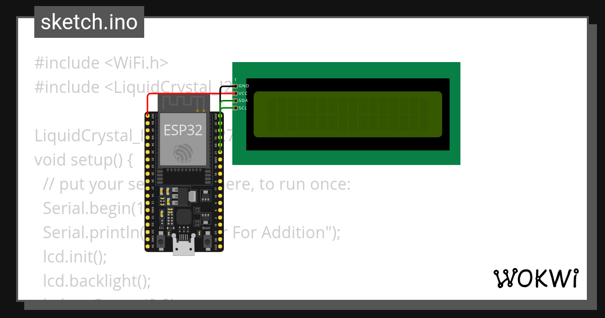 Pro-291 - Wokwi ESP32, STM32, Arduino Simulator