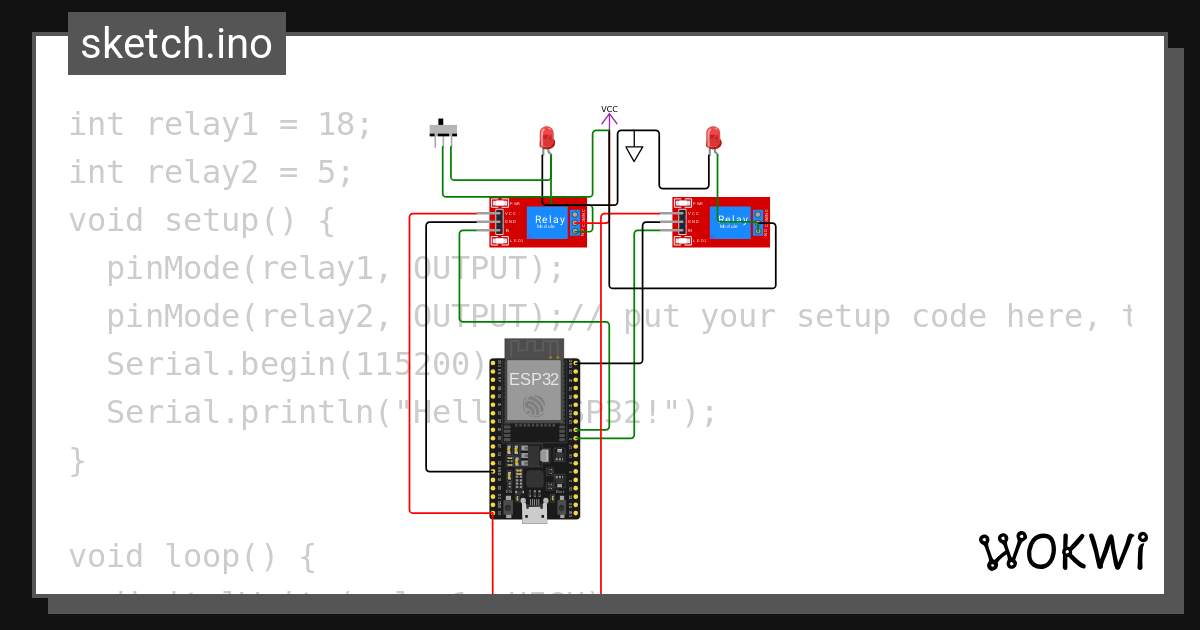 Relay12 Wokwi Esp32 Stm32 Arduino Simulator 7286