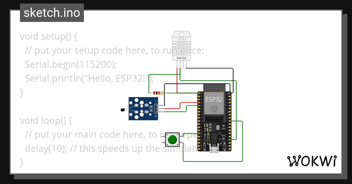 Temp Resistor Wokwi Esp32 Stm32 Arduino Simulator