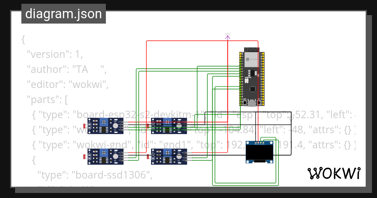 FOUR_light_change_python_ESP32 Copy - Wokwi ESP32, STM32, Arduino Simulator