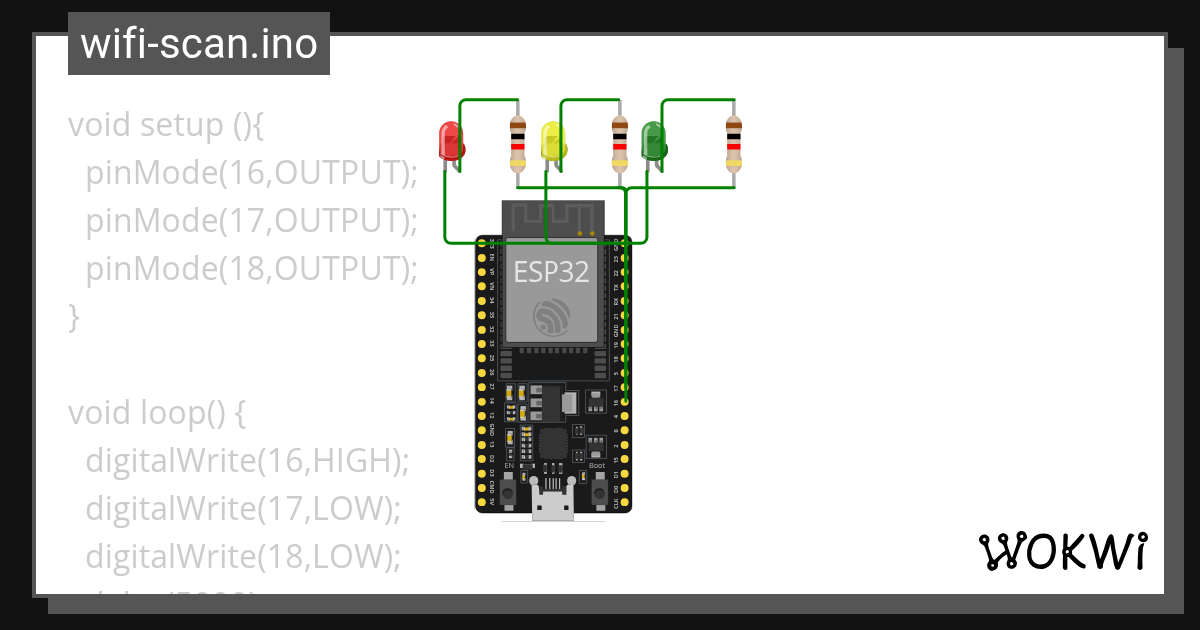 Traffic light - Wokwi ESP32, STM32, Arduino Simulator Traffic light - Wokwi ESP32, STM32, Arduino Simulator