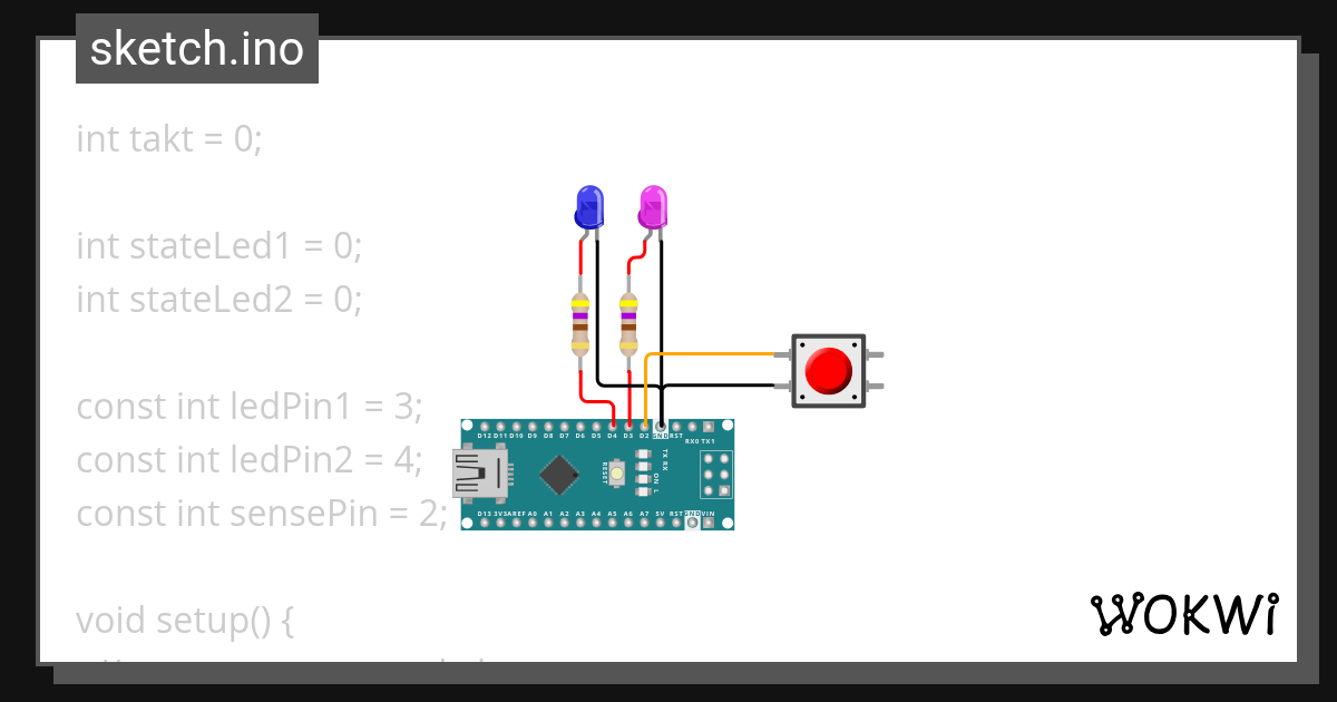 Hello World - Wokwi ESP32, STM32, Arduino Simulator