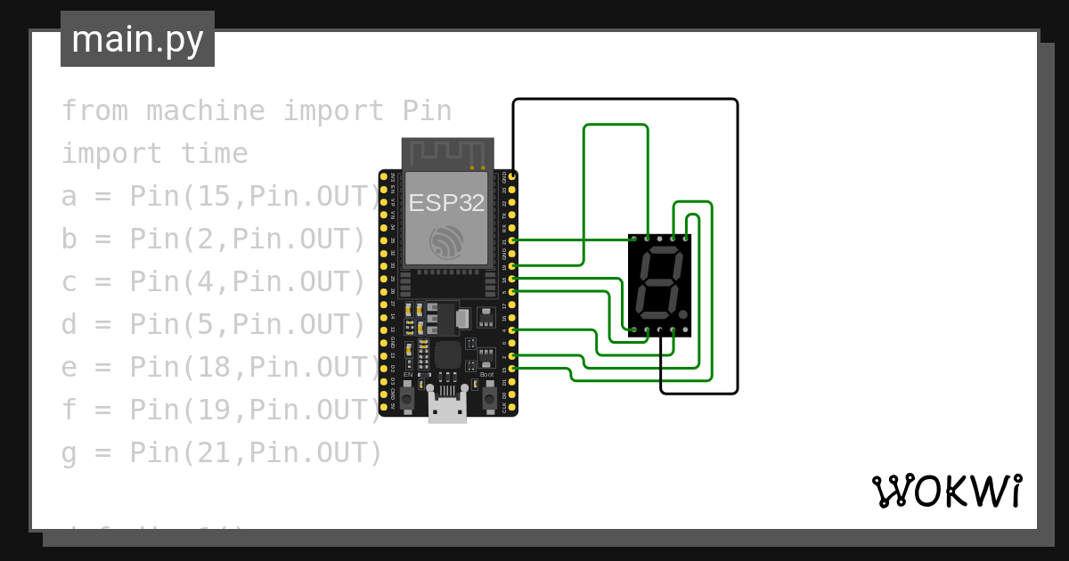 数字 Wokwi Esp32 Stm32 Arduino Simulator 9473