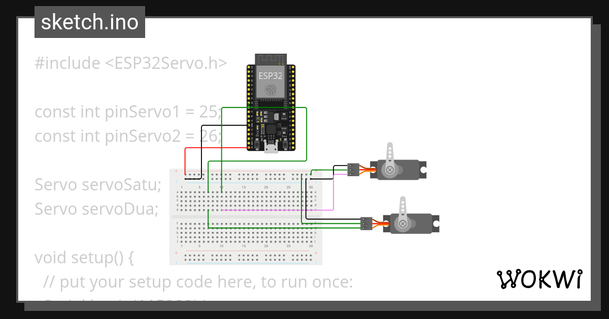 Servo Copy Wokwi Esp32 Stm32 Arduino Simulator