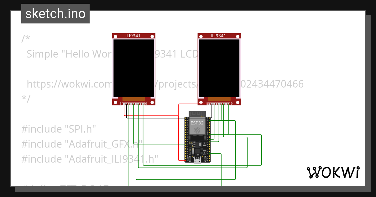 Experimento 03 - a - Wokwi ESP32, STM32, Arduino Simulator