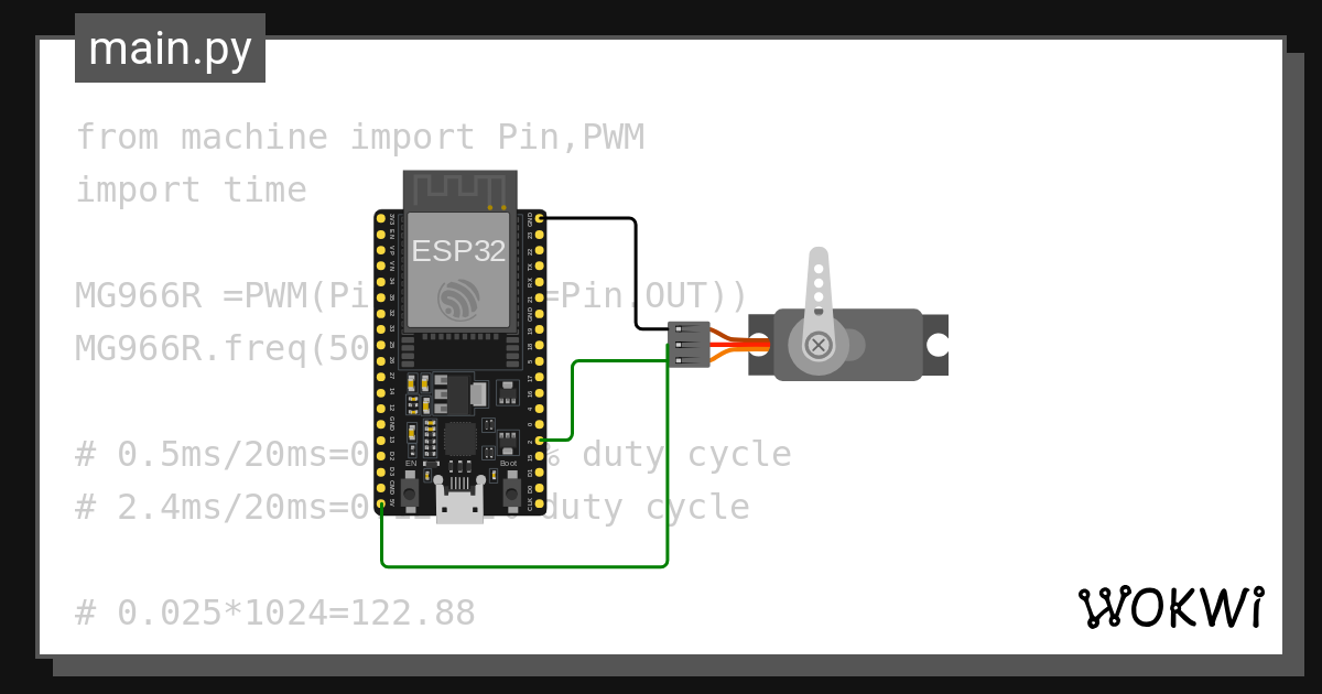 Servo 1 Wokwi Esp32 Stm32 Arduino Simulator 2571