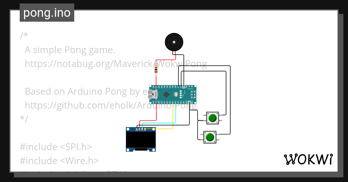 pong.ino Copy - Wokwi ESP32, STM32, Arduino Simulator