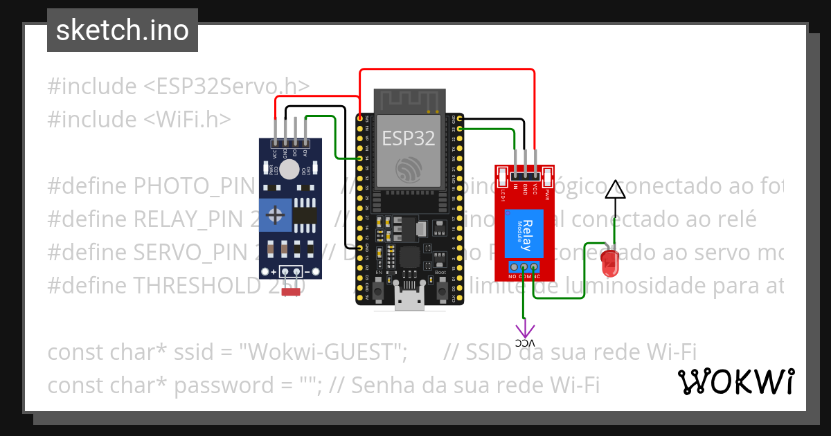 CortaGas - Wokwi ESP32, STM32, Arduino Simulator