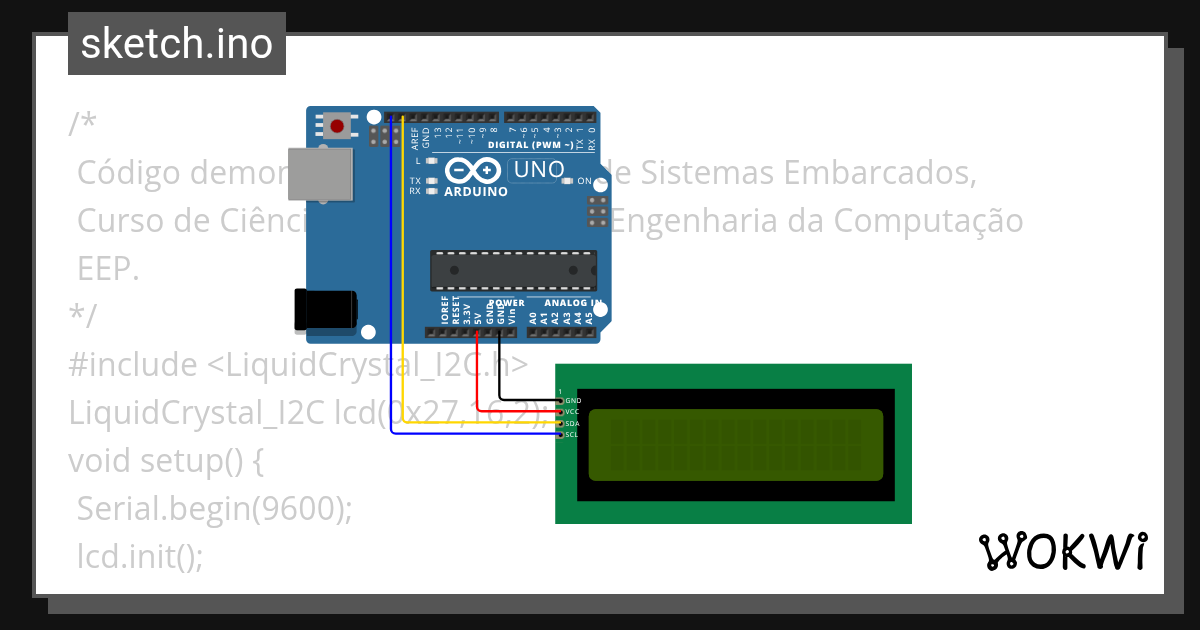 Ex 5 - Wokwi ESP32, STM32, Arduino Simulator